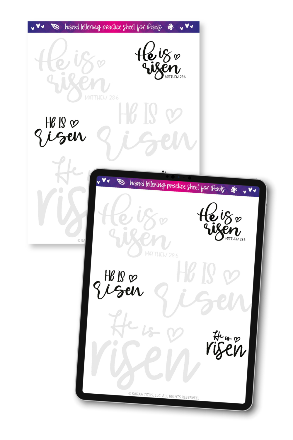 Hand Lettering - Christian Archives - Sarah Titus