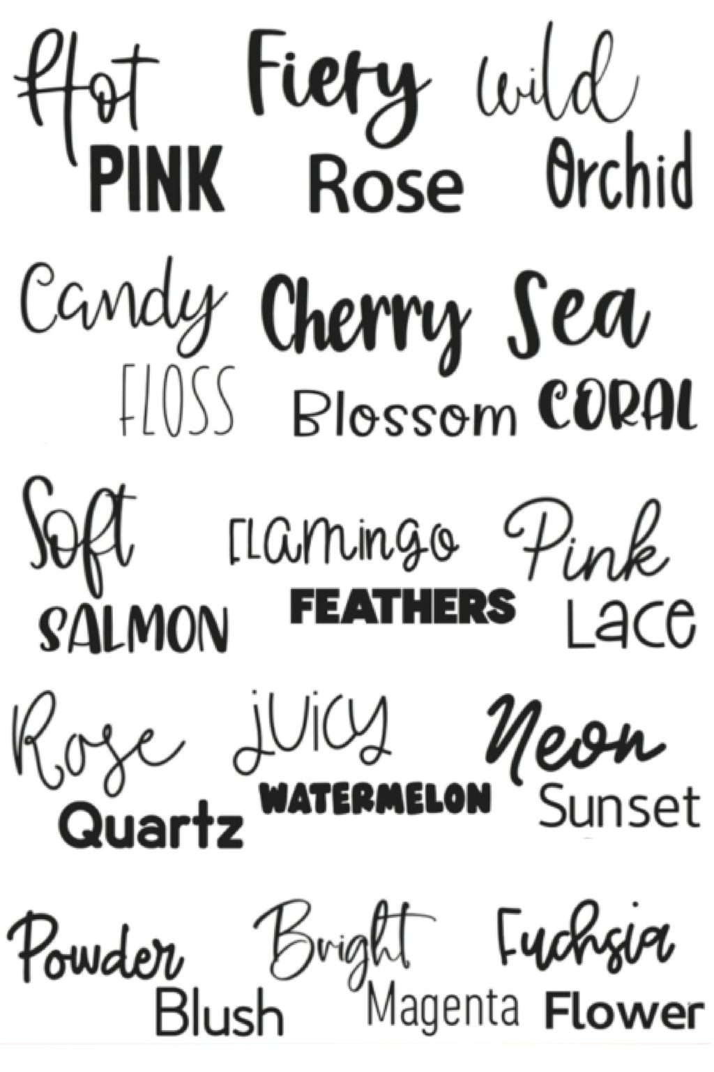 12 Best Calligraphy Font Pairings - Sarah Titus