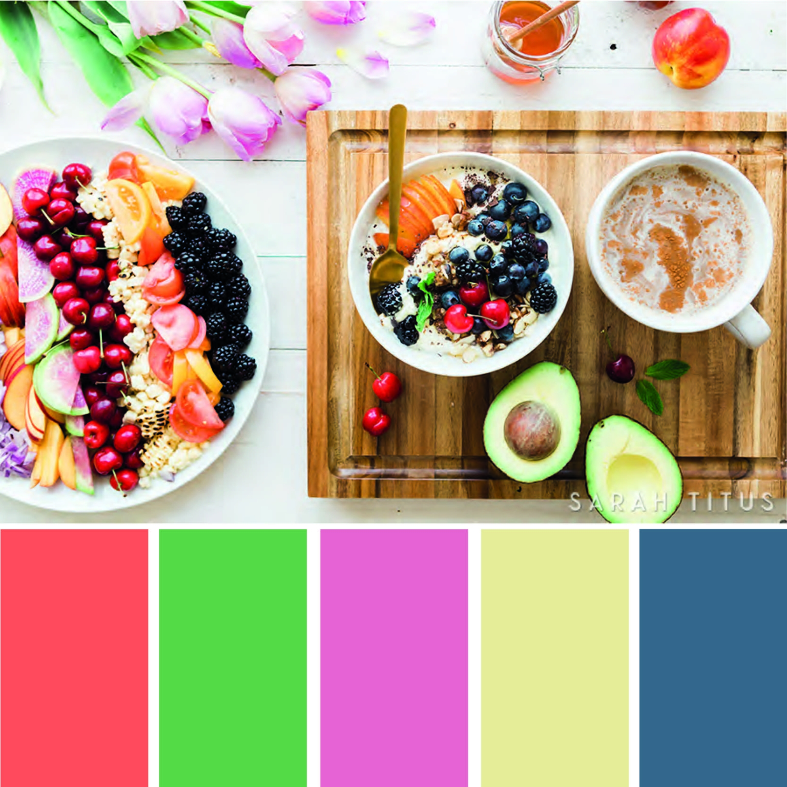 Food Color Palettes - Sarah Titus