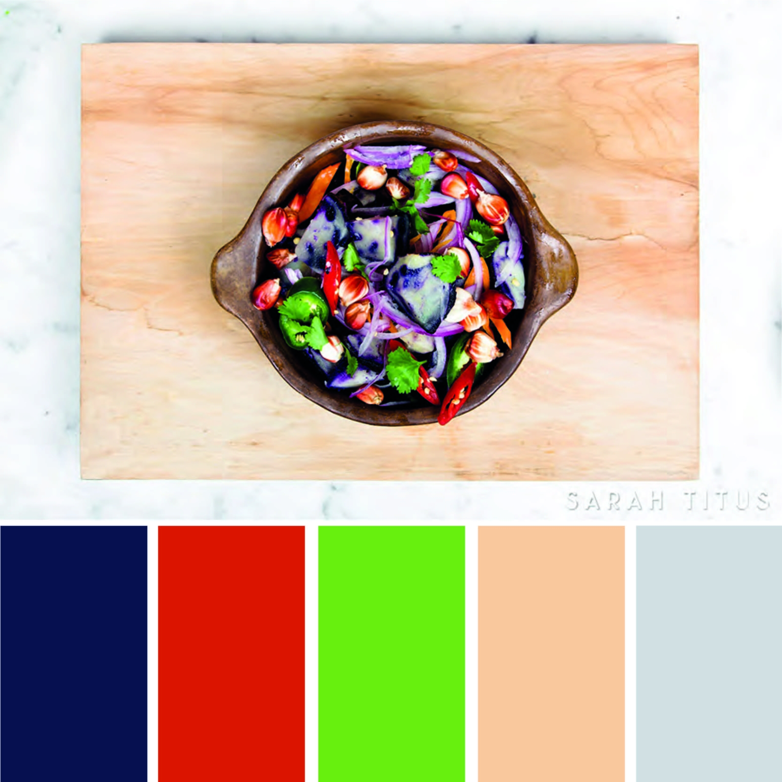Food Color Palettes - Sarah Titus
