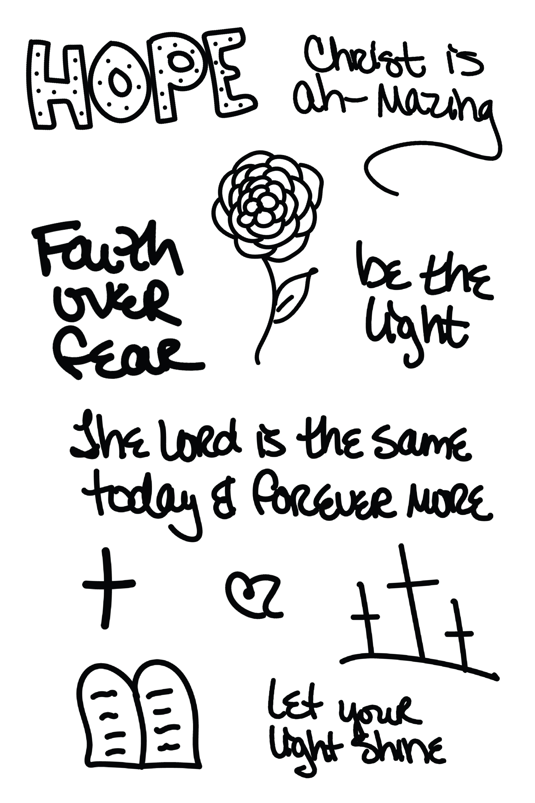 Digital Stickers - Christian Archives - Sarah Titus