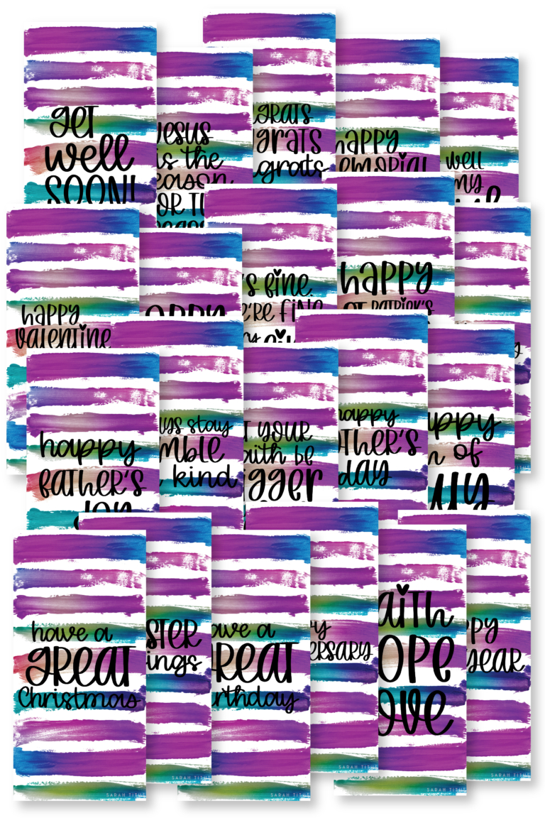 Free Happy Birthday Text Cards - Sarah Titus