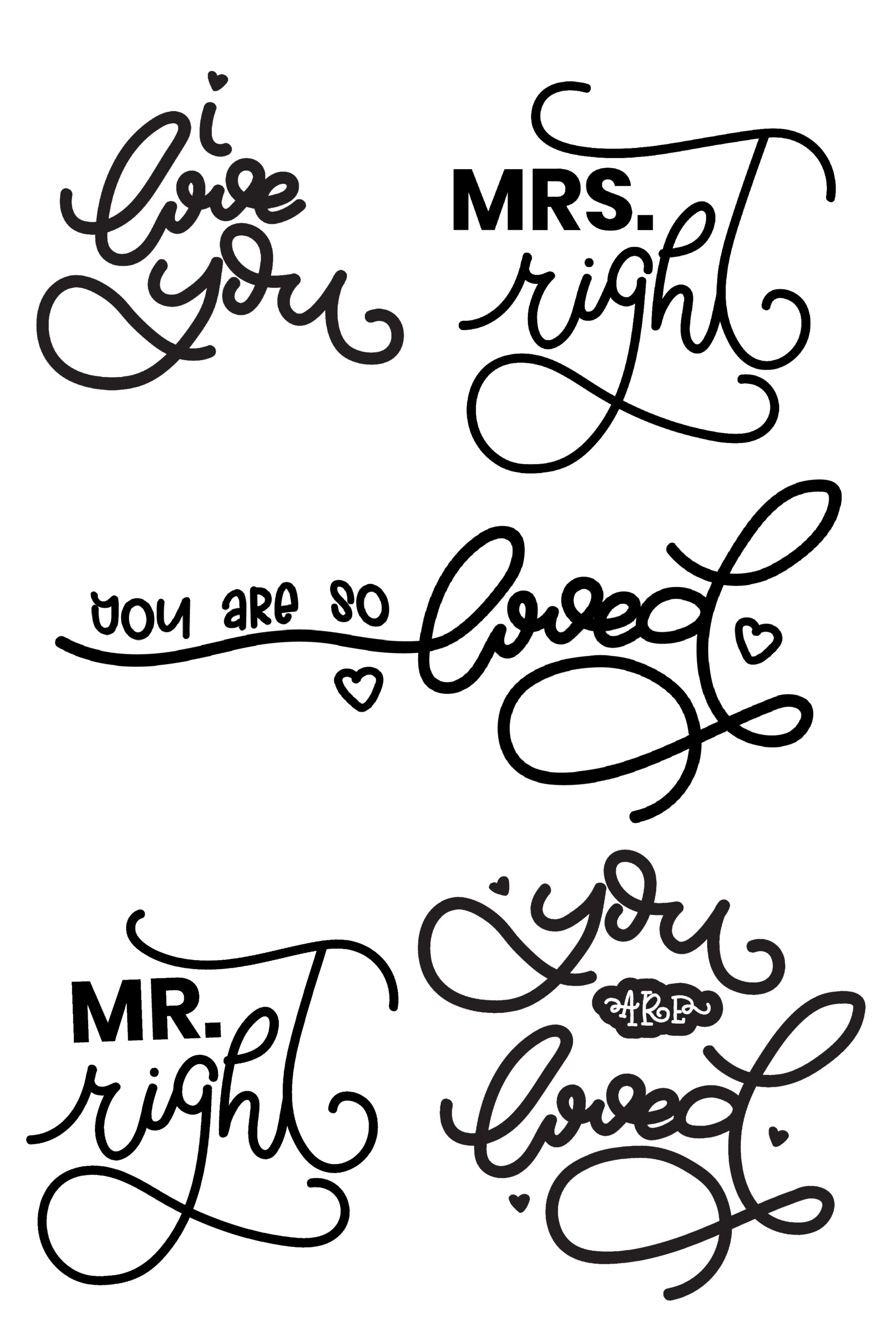 Wedding Digital Planning Stickers - Sarah Titus