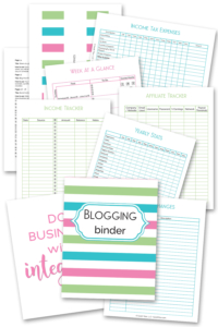 The One Blogging Binder You Need - Sarah Titus