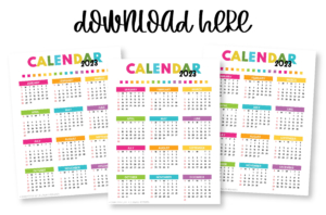 2023 Yearly One-Page Calendar - Sarah Titus