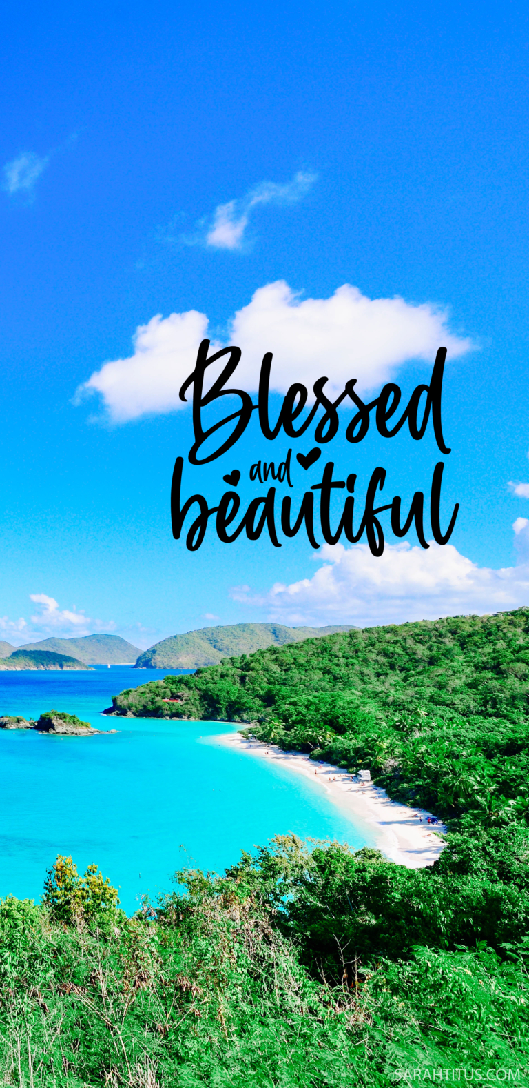 Blessed and Beautiful Wallpaper - Sarah Titus