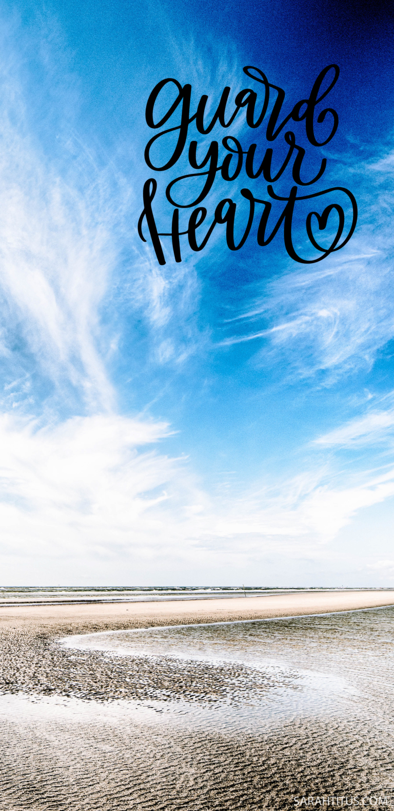 Guard Your Heart Wallpaper - Sarah Titus