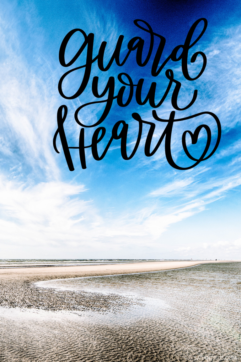 Guard Your Heart Wallpaper - Sarah Titus