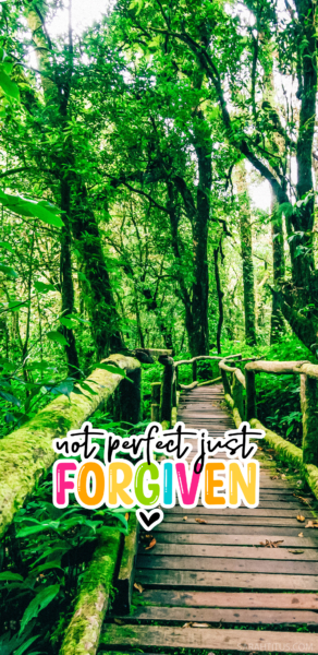 Not Perfect Just Forgiven Wallpaper - Sarah Titus