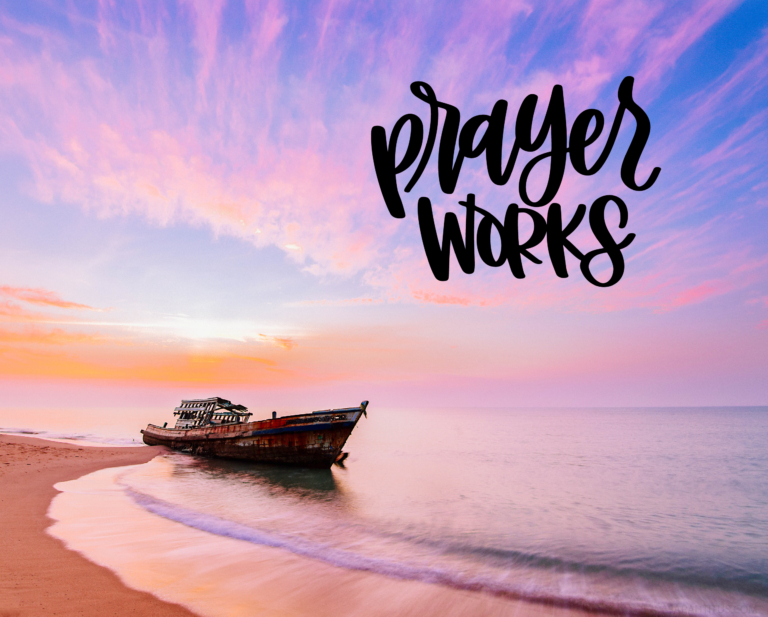 Prayer Works Inspirational Wallpaper - Sarah Titus