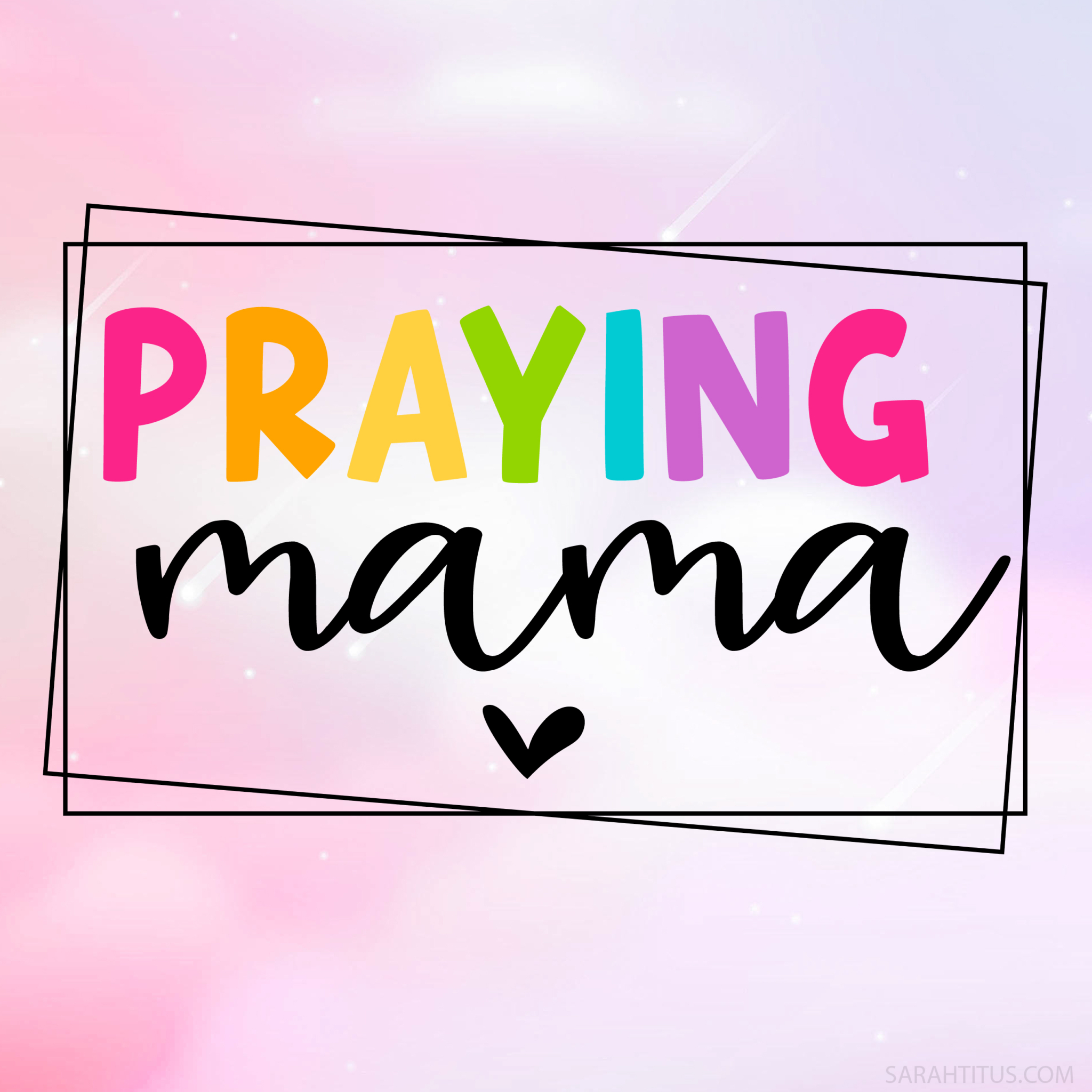 Praying Mama Wallpaper - Sarah Titus