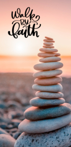 Walk By Faith Inspirational Wallpaper - Sarah Titus