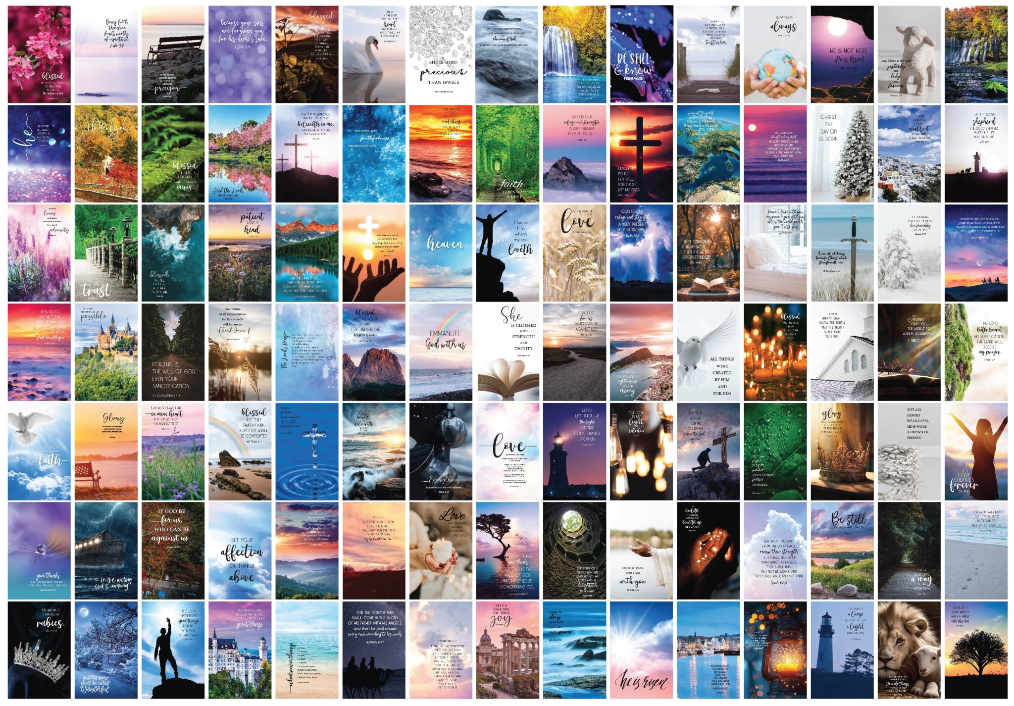 Traditional Church Bulletins - Color {2-Year Supply} - Sarah Titus
