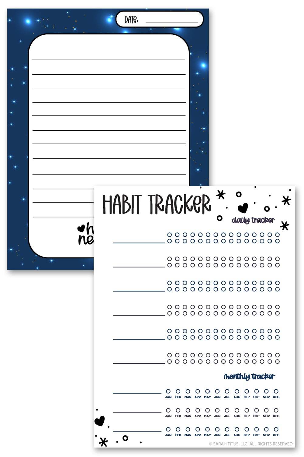 Free Christian New Year's Planner {20+ Pages} - Sarah Titus