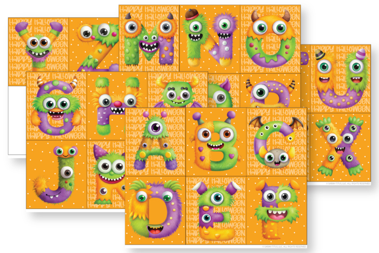100+ Free Printable Halloween Cards for Kids - Sarah Titus
