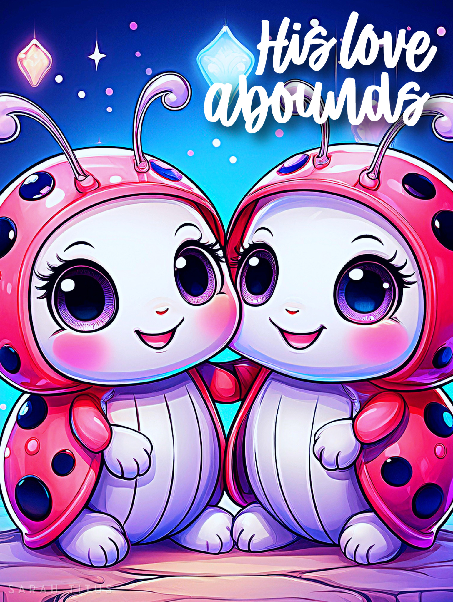 Cute Chibi Animal Couples Wallpaper for iPads - Sarah Titus