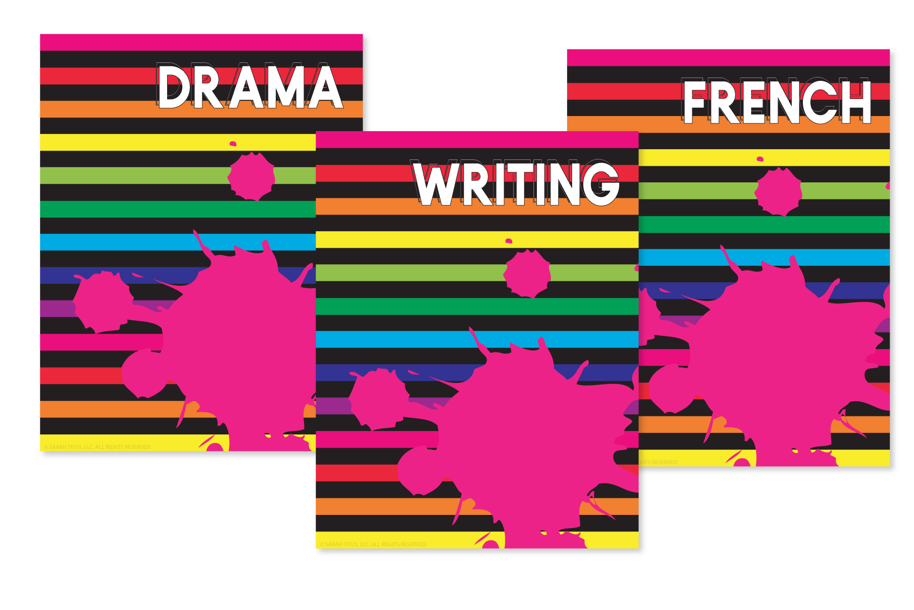 290+ Free Printable Binder Covers For Kids - Sarah Titus