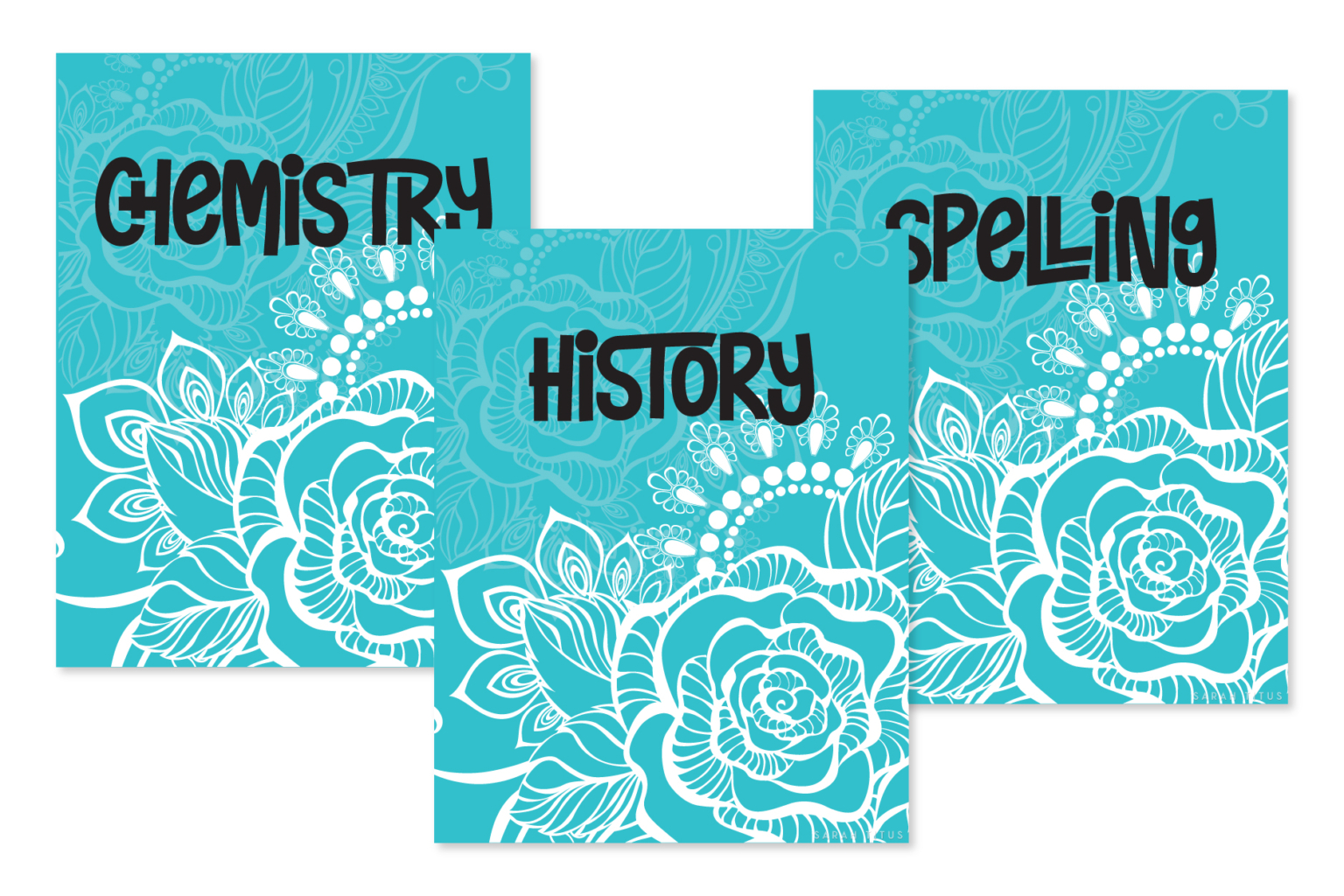 290+ Free Printable Binder Covers For Kids - Sarah Titus