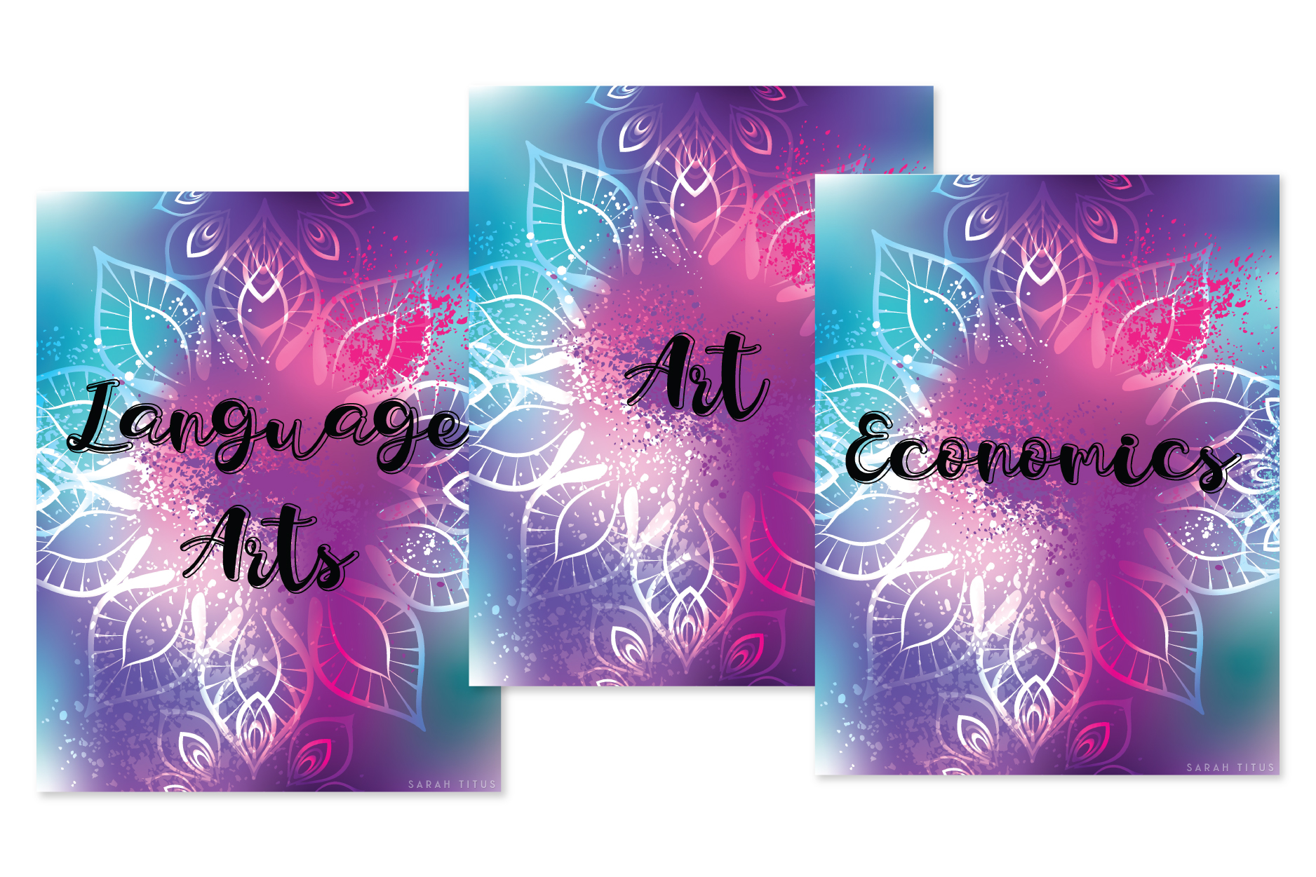 290+ Free Printable Binder Covers For Kids - Sarah Titus