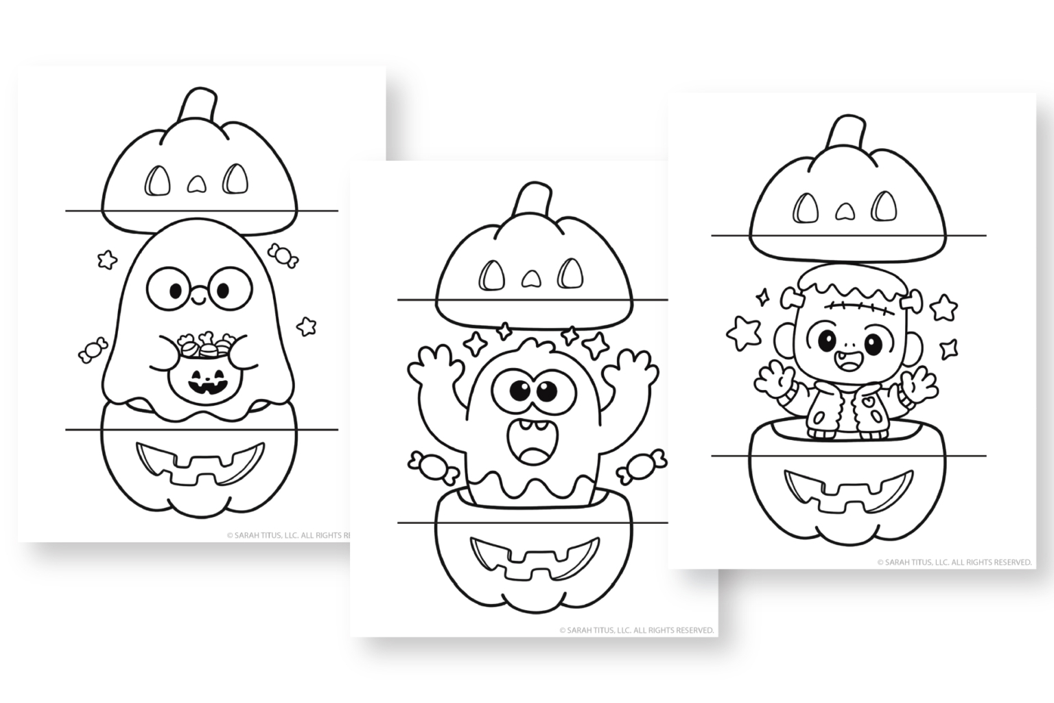 100+ Free Printable Halloween Cards for Kids - Sarah Titus