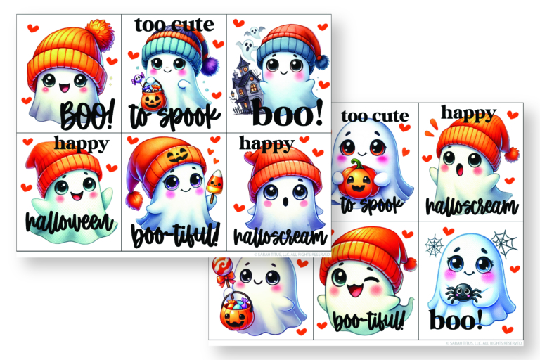 100+ Free Printable Halloween Cards for Kids - Sarah Titus