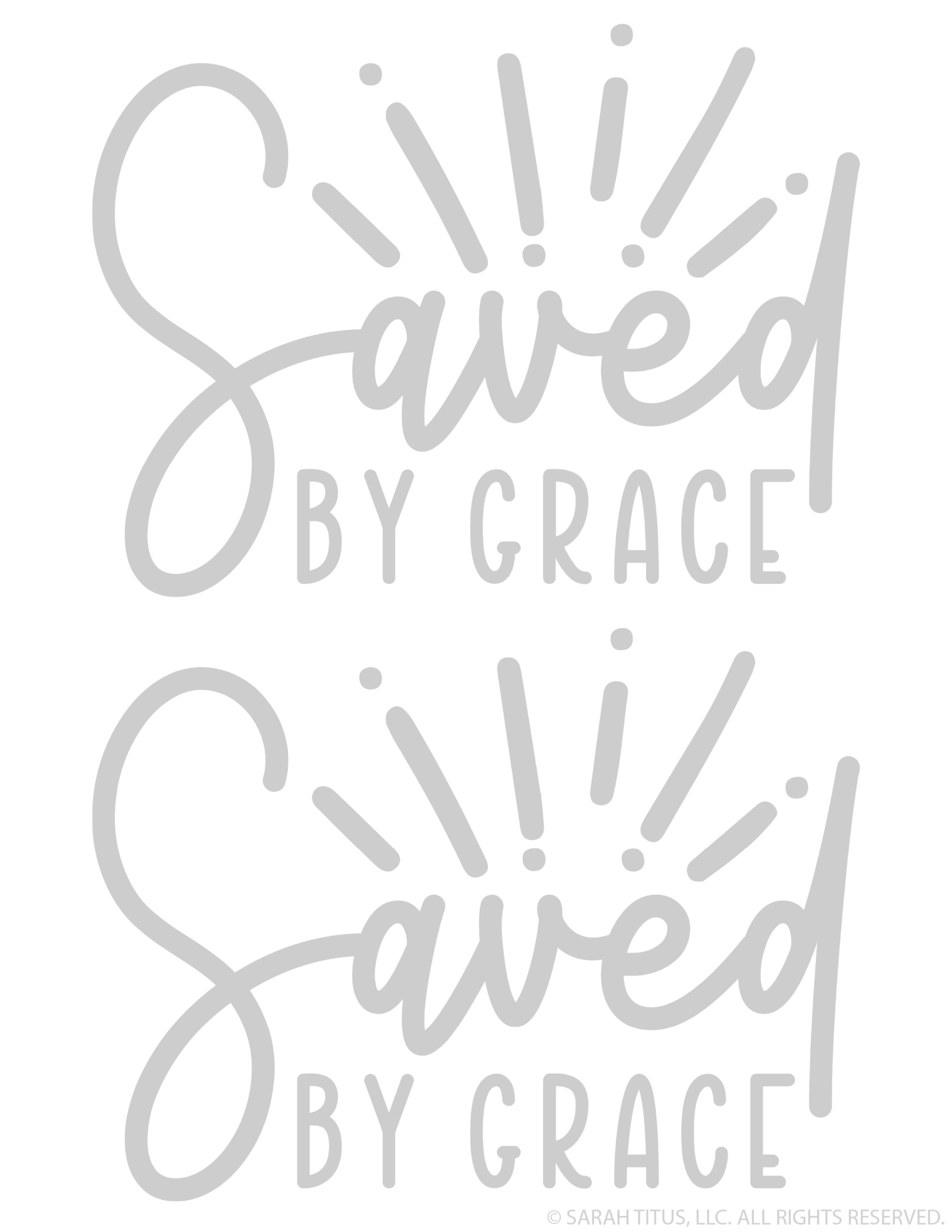 30 Faith Hand Lettering Practice Sheets - Sarah Titus