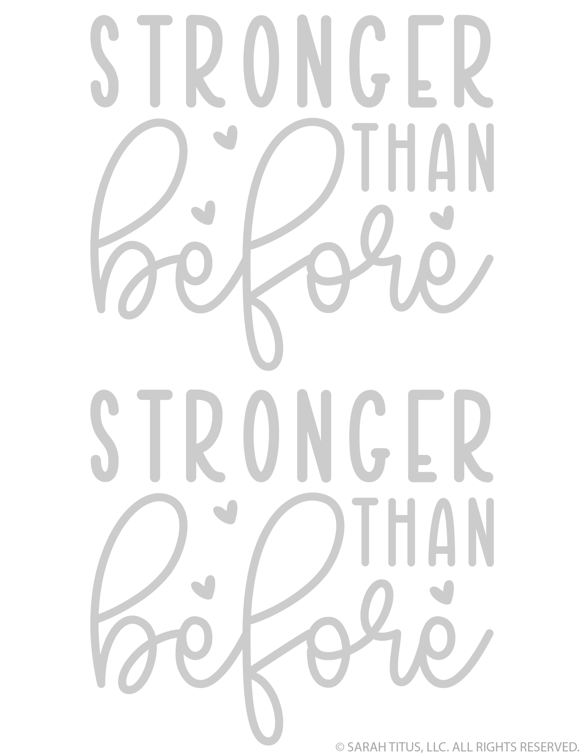 30 Faith Hand Lettering Practice Sheets - Sarah Titus