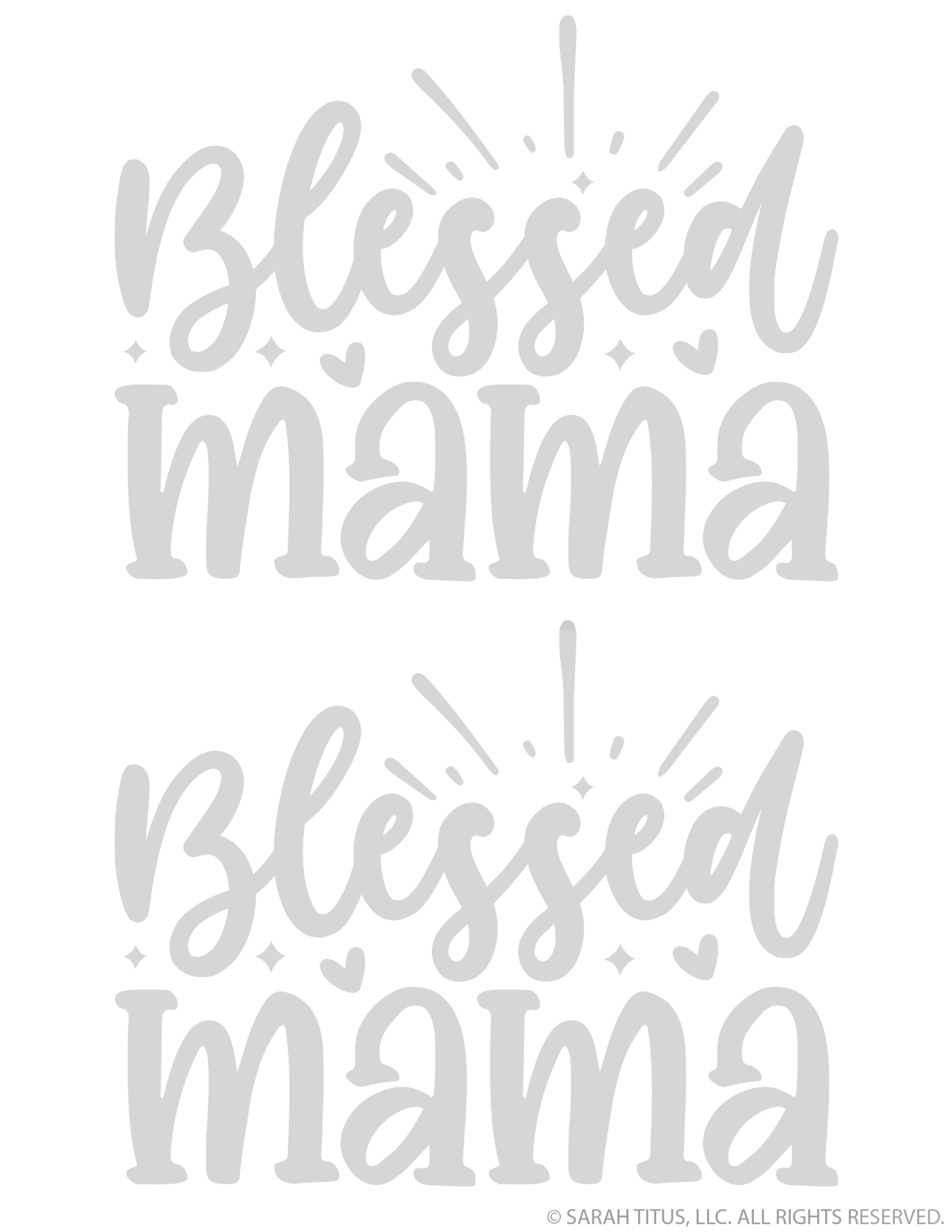 30 Faith Hand Lettering Practice Sheets - Sarah Titus