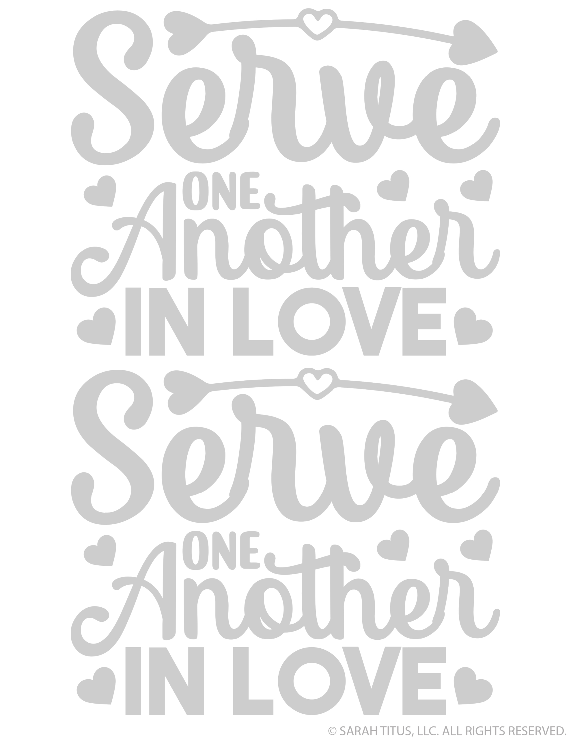30 Faith Hand Lettering Practice Sheets - Sarah Titus