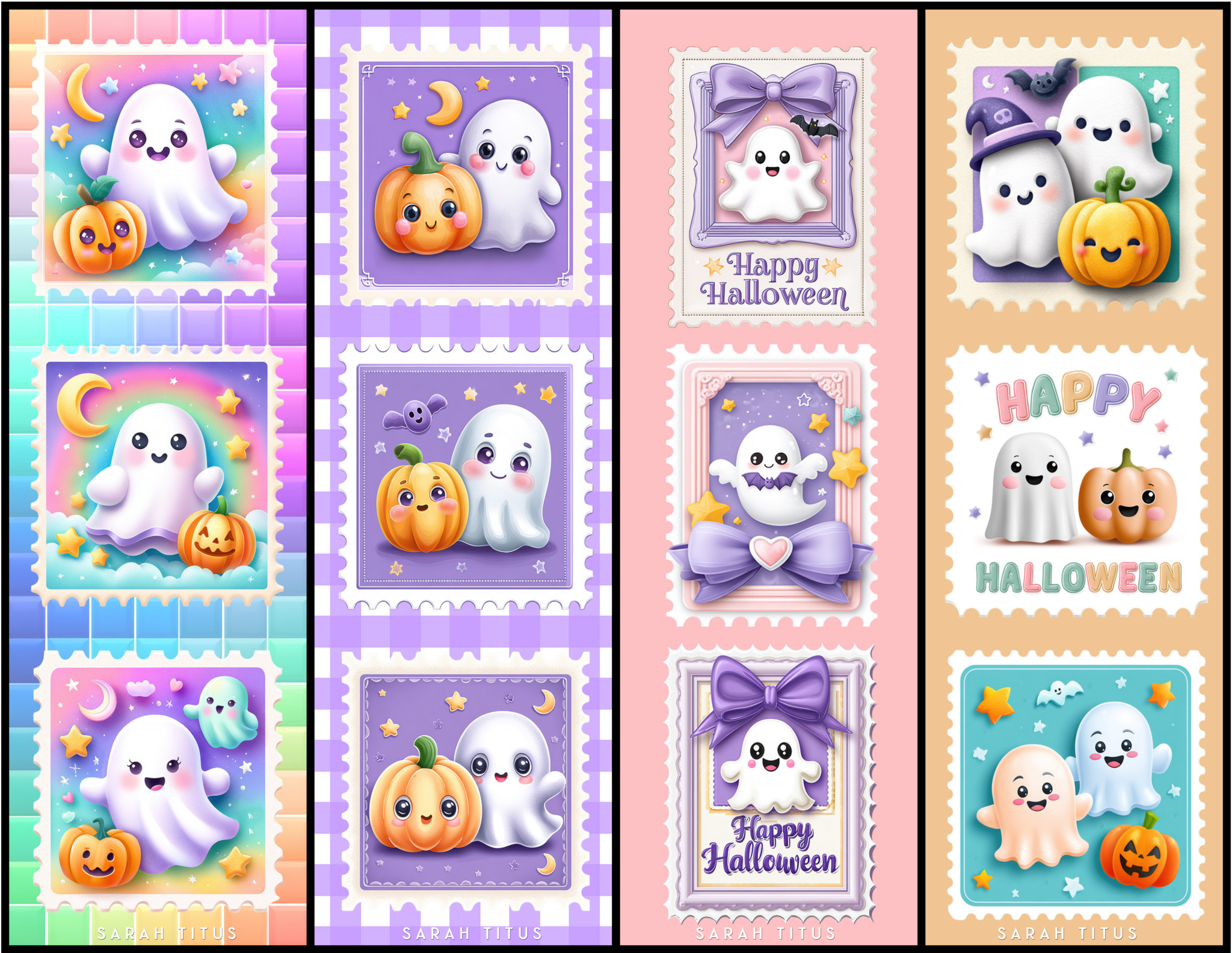 Free Printable Halloween Bookmarks - Sarah Titus