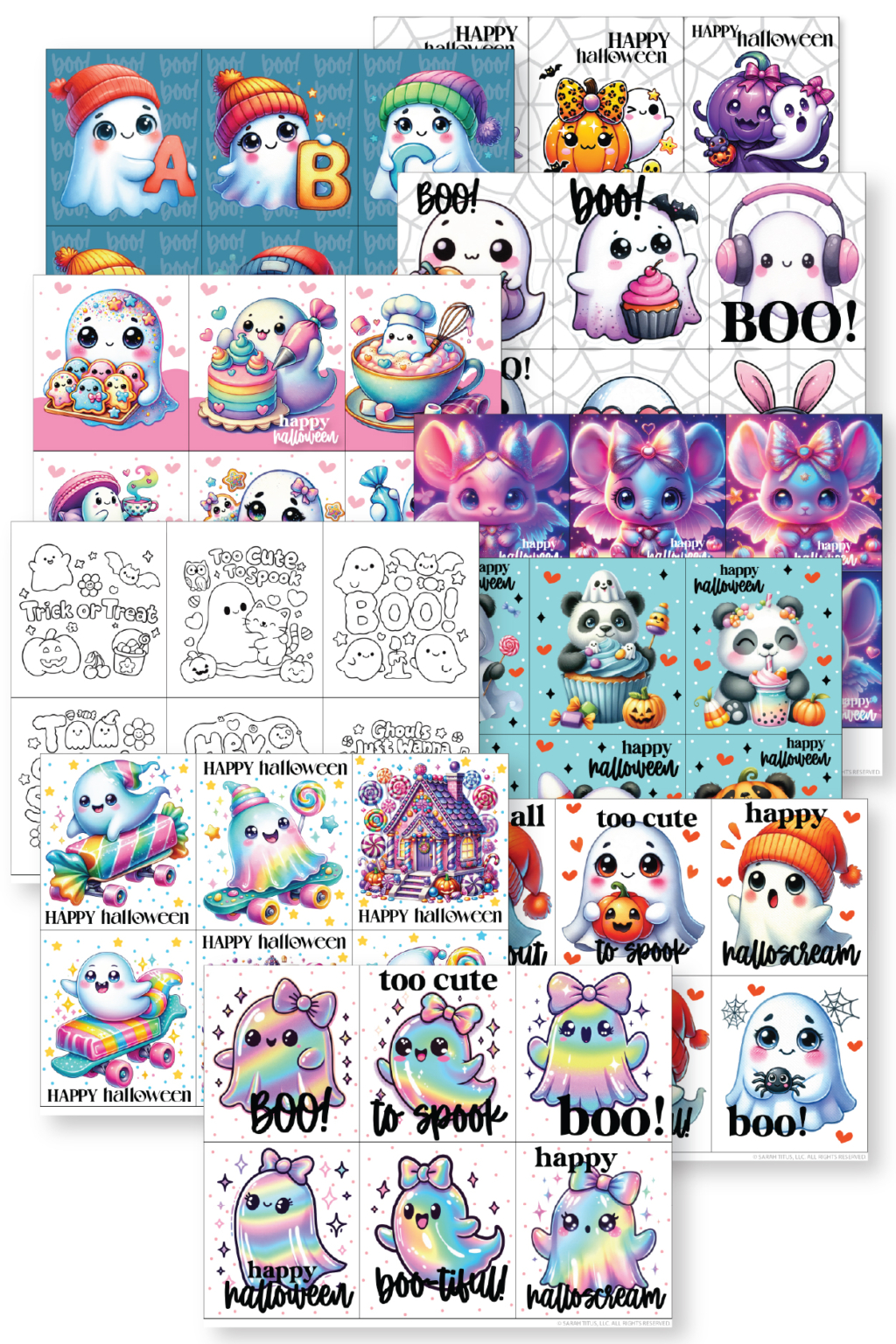 100+ Free Printable Halloween Cards for Kids - Sarah Titus