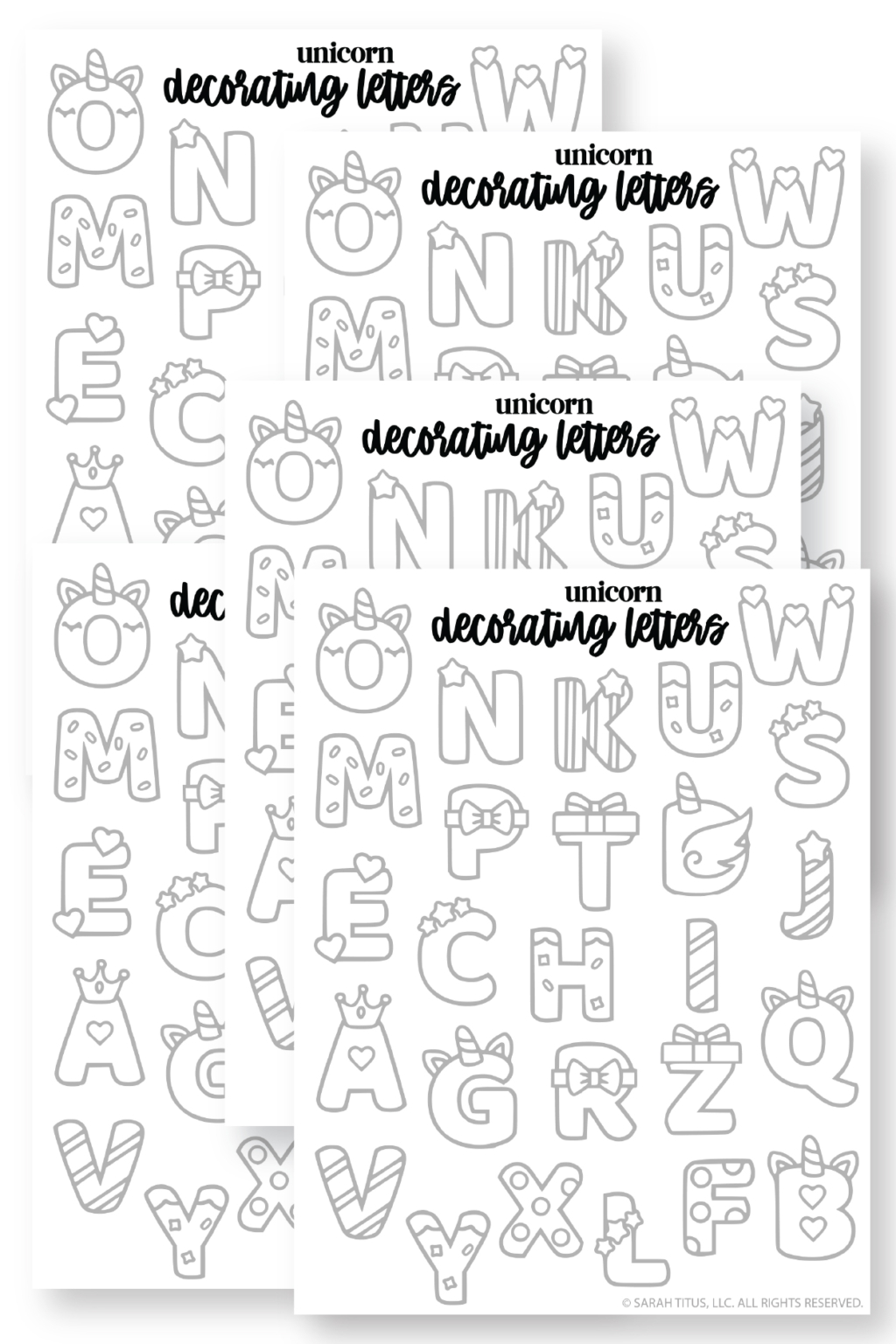 Hand Lettering Archives - Sarah Titus