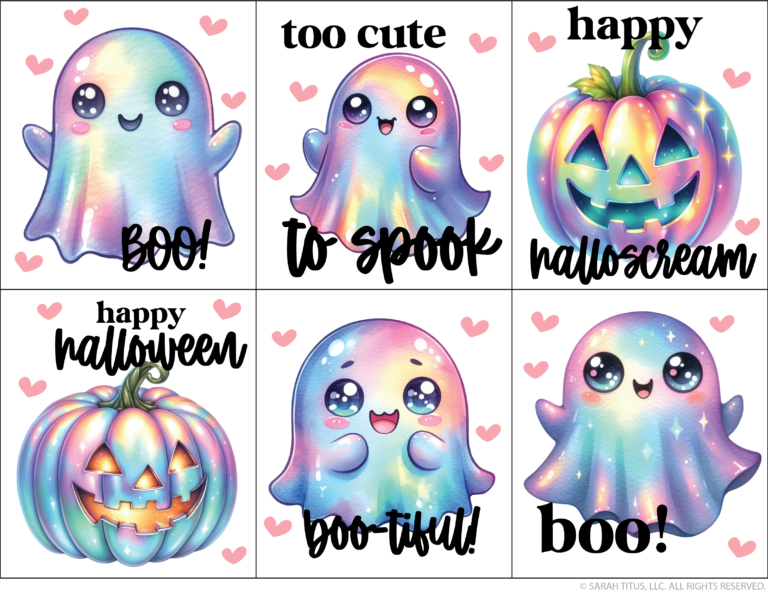 100+ Free Printable Halloween Cards for Kids - Sarah Titus