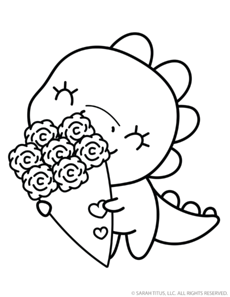 30+ Free Valentine's Day Coloring Pages - Sarah Titus