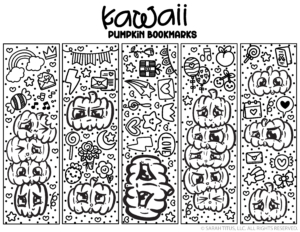 Halloween Boo-kmarks - Sarah Titus