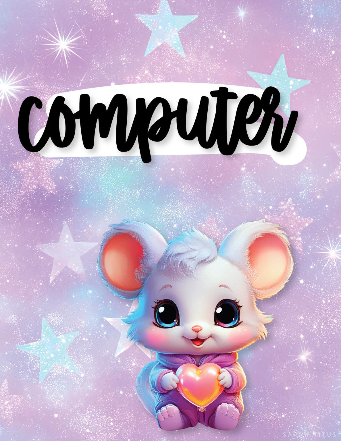 Cute Animal Custom Binder Covers for Kids - Sarah Titus