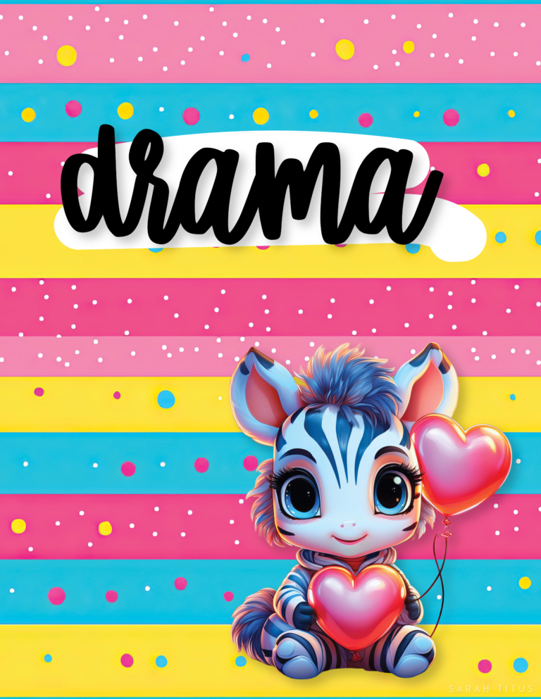Cute Animal Custom Binder Covers for Kids - Sarah Titus
