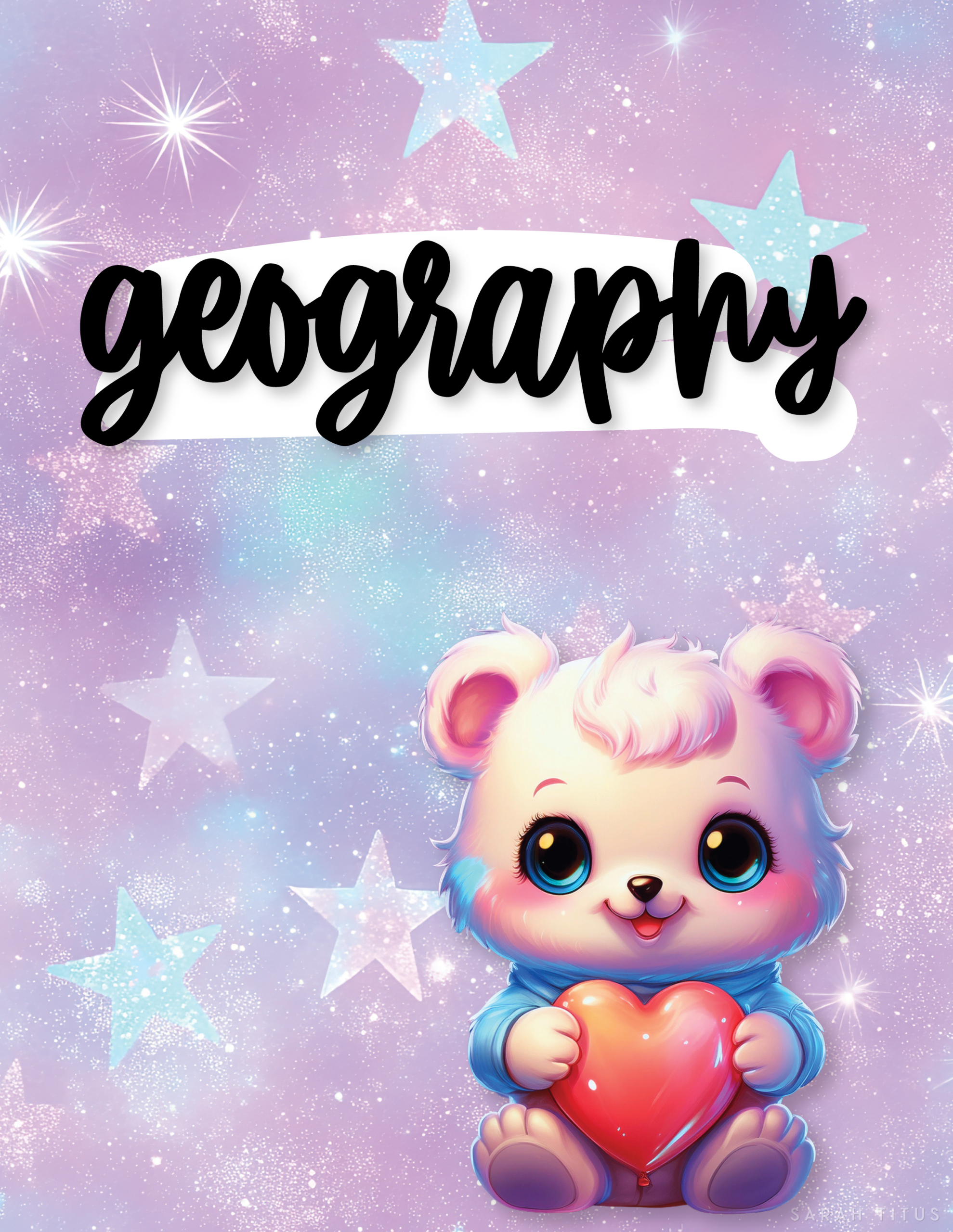 Cute Animal Custom Binder Covers for Kids - Sarah Titus