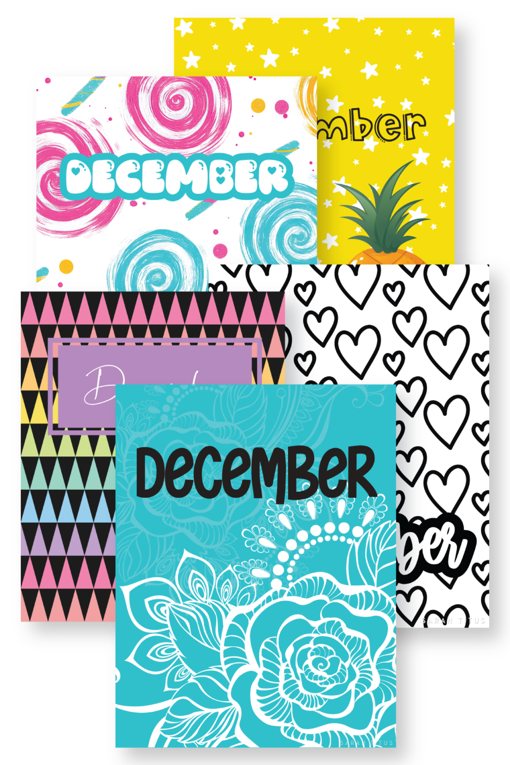 Printables - Binder Covers & Dividers - Sarah Titus