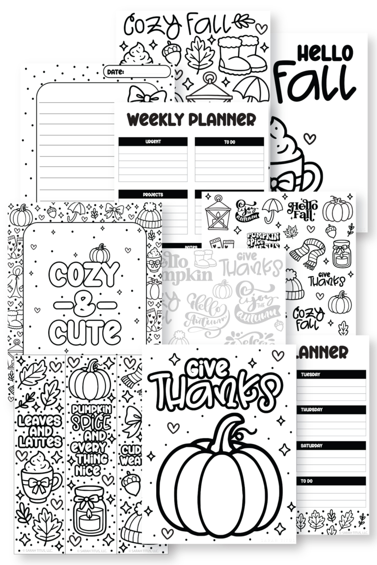 Free Printable Daily Planners (200+ Pages) - New Planner Pages Every ...