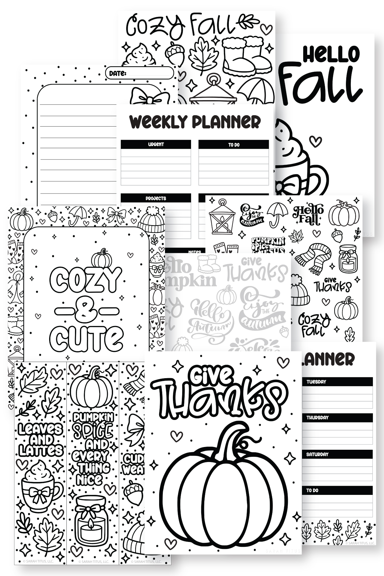 Free Printable Daily Planners (200+ Pages) - New Planner Pages Every ...