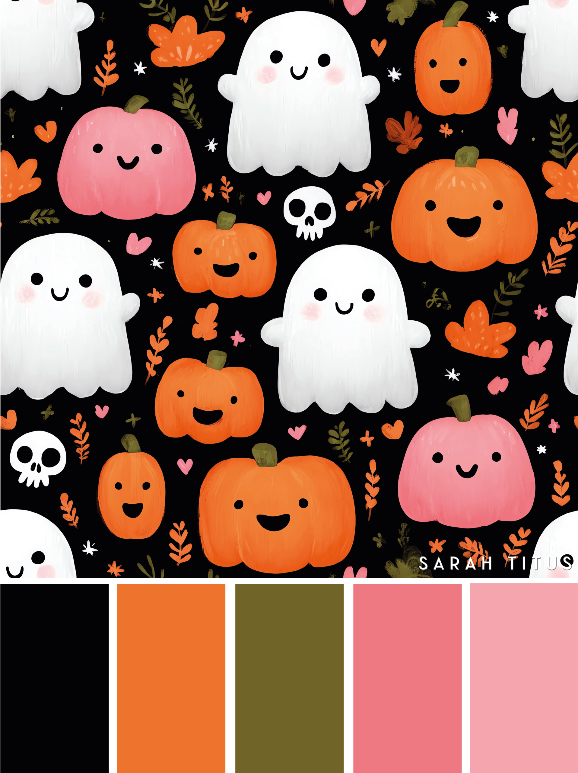 Halloween Color Palettes - Sarah Titus