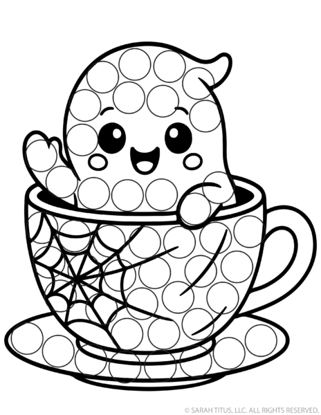 Halloween Dot Marker Printables - Sarah Titus