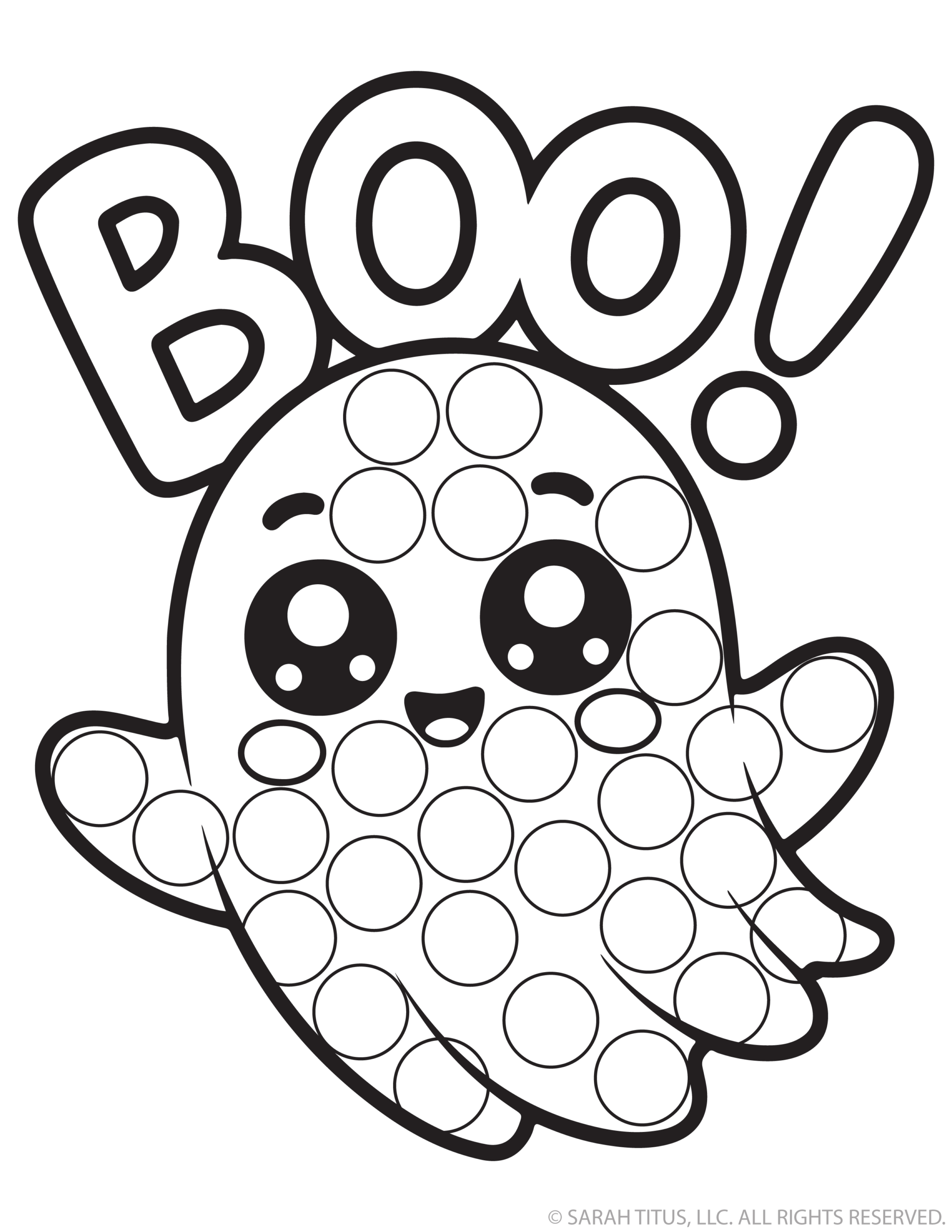 Halloween Dot Marker Printables - Sarah Titus