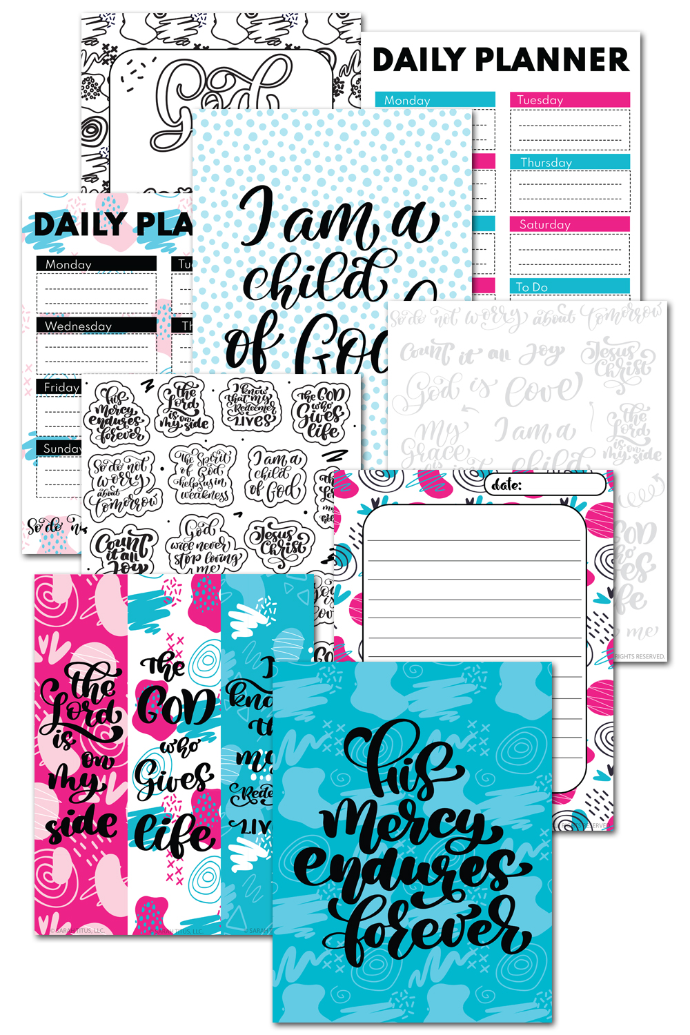 Free Printable Binders (3,000+ Cute Binder & Planner Pages For Every ...