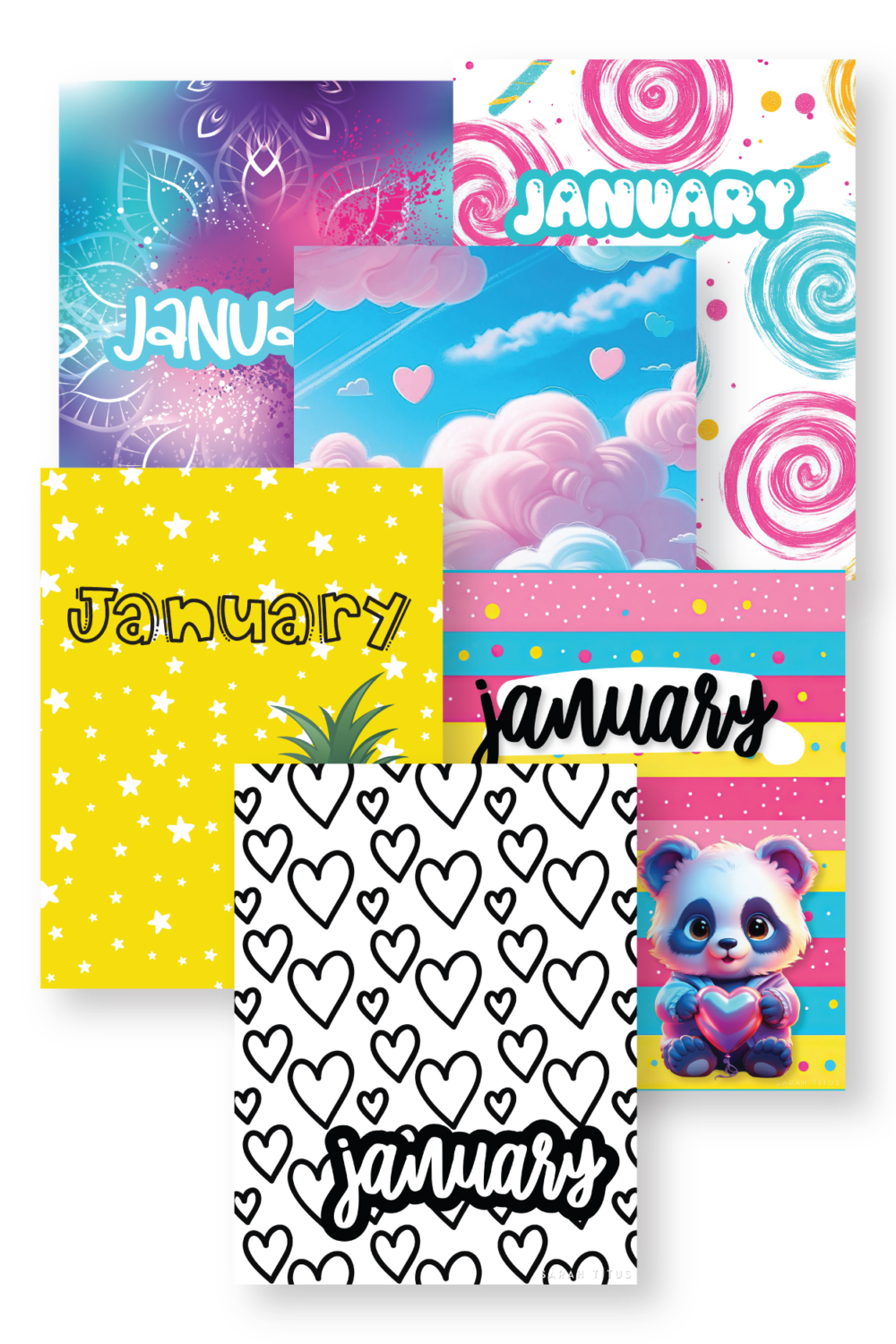 Printables - Binder Covers & Dividers - Sarah Titus