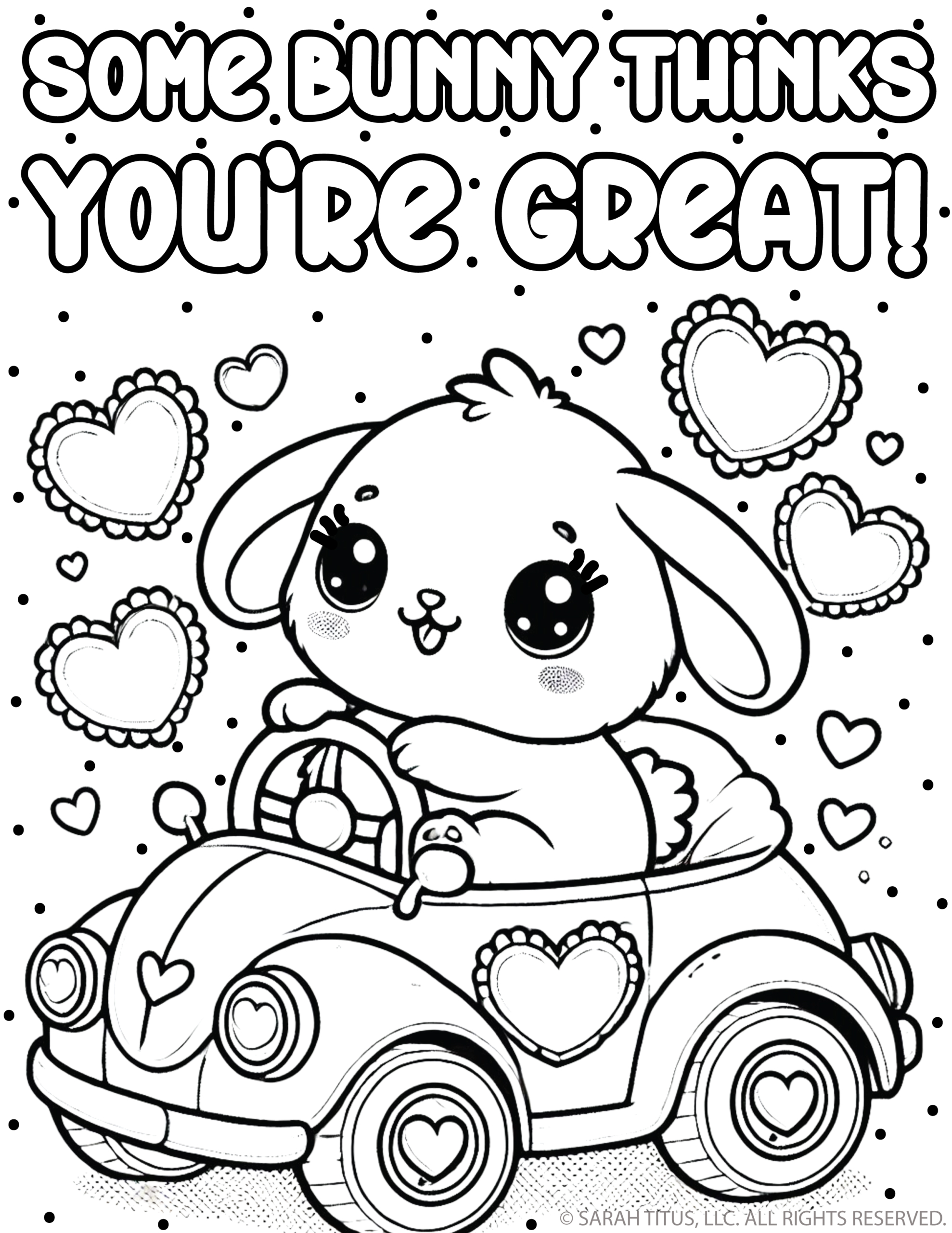 30+ Free Valentine's Day Coloring Pages - Sarah Titus