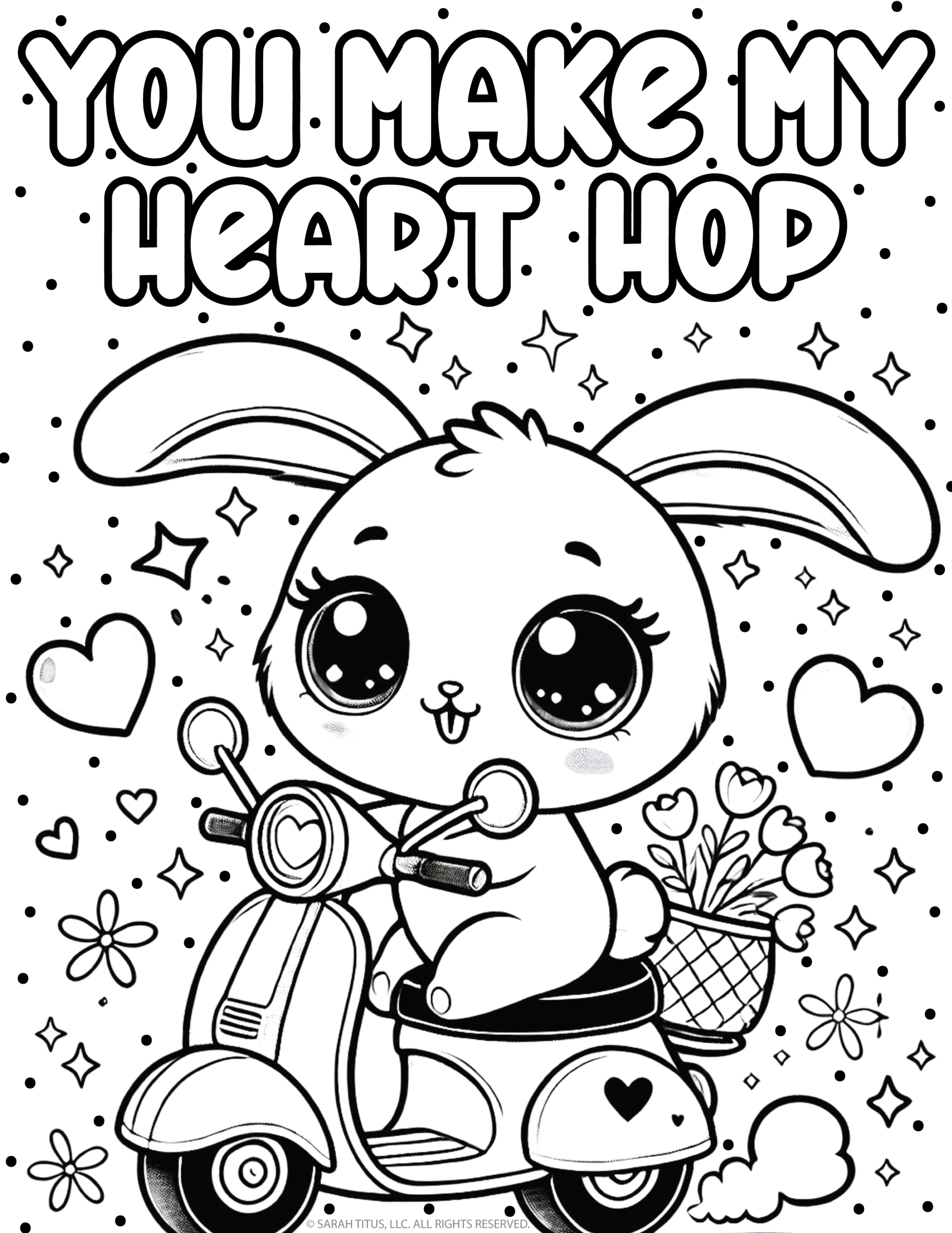 30+ Free Valentine's Day Coloring Pages - Sarah Titus