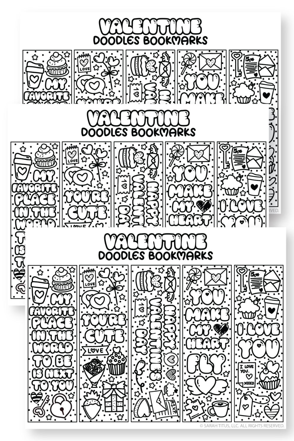 Believe in Yourself Bookmarks - Sarah Titus