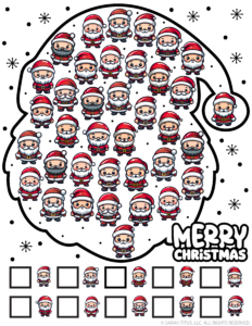 Free Printable Christmas I-Spy Games - Sarah Titus